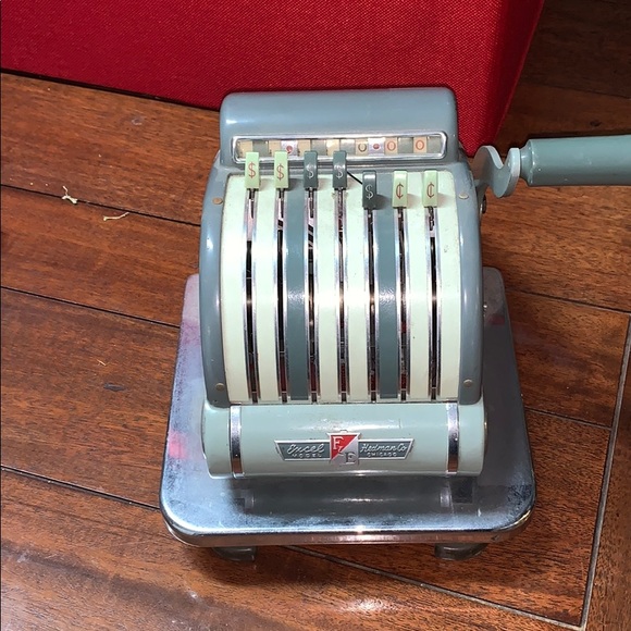 hedman co | Office | Vintage Hedmanco Excel Model Check Machine | Poshmark